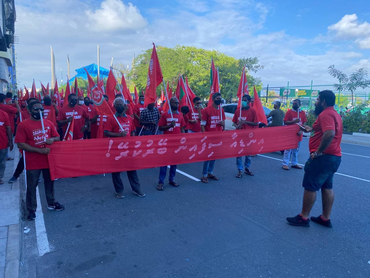 Opposition to Stage Protest Against Indian Military Presence in the ...