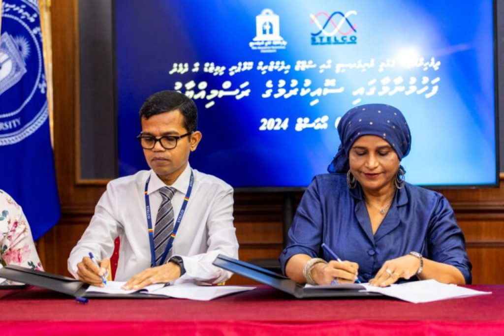 Stelco and Maldives National University Sign MoU to Study High ...