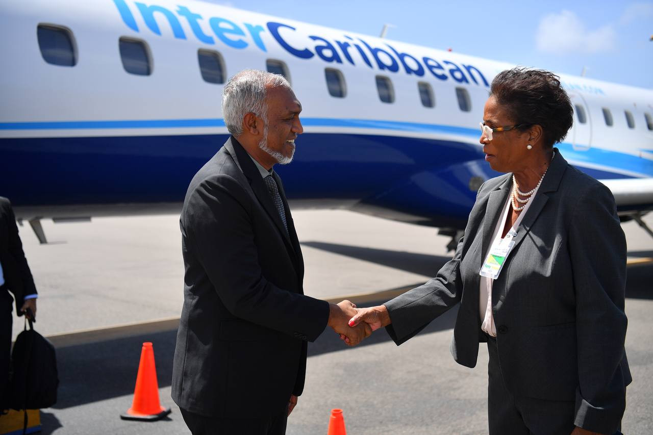 President Dr Muizzu Expresses Gratitude to Prime Minister of Barbados ...