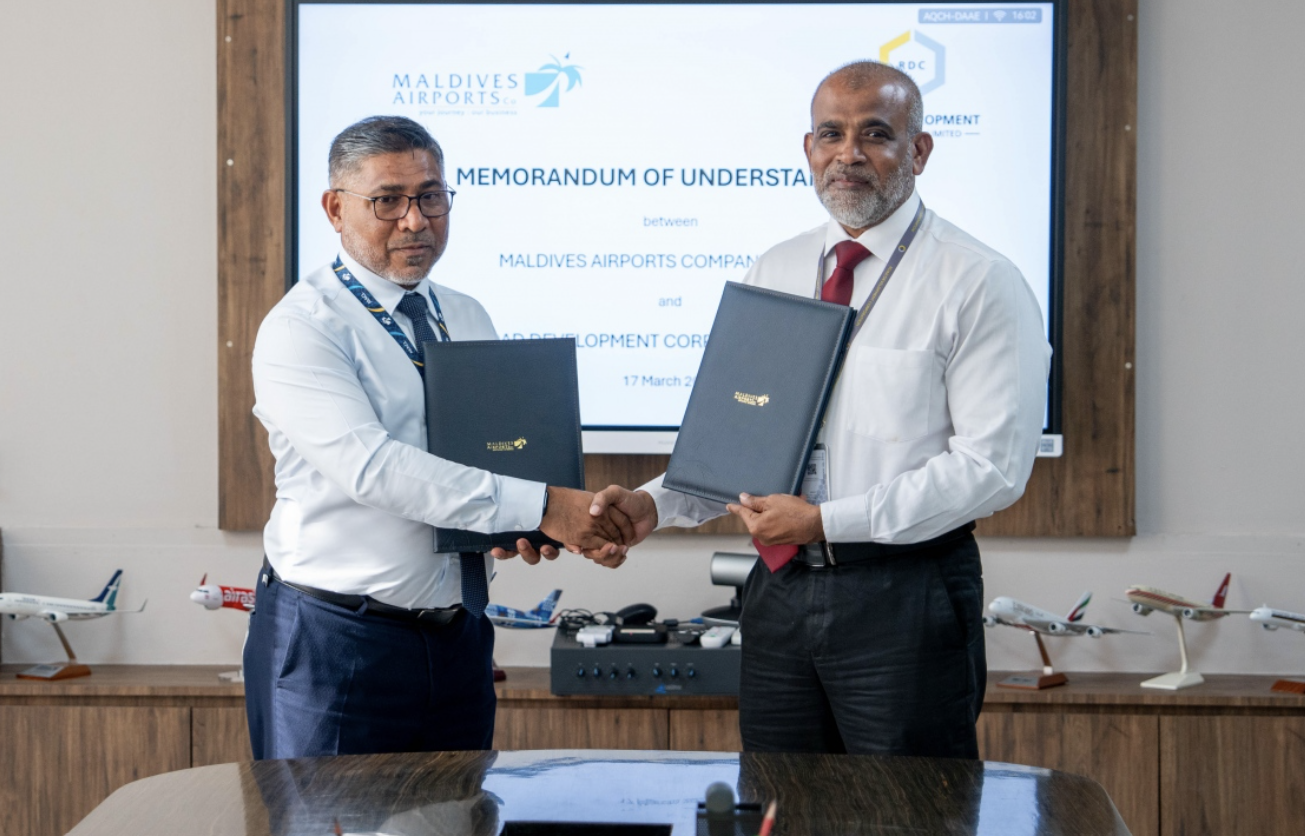 RDC Awarded All Road Related Work at Velana International Airport - The ...