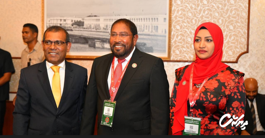 Raees Nasheed aai "Fikurehge dhirun" faction in inthihaabugai thaaeedhu ...