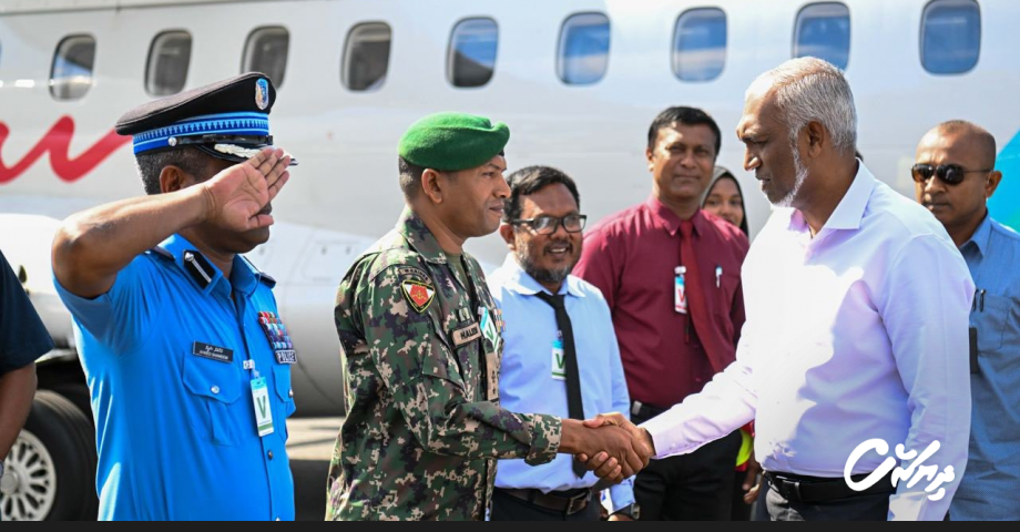 Raees Dr. Muizzu faresmaathoda ah vadaigenfi - Dhiyares